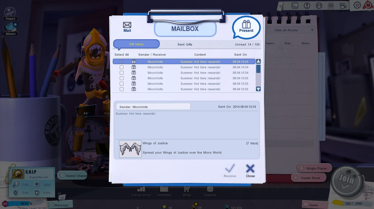 Gifting System | MicroVoltsSurge Wiki | Fandom