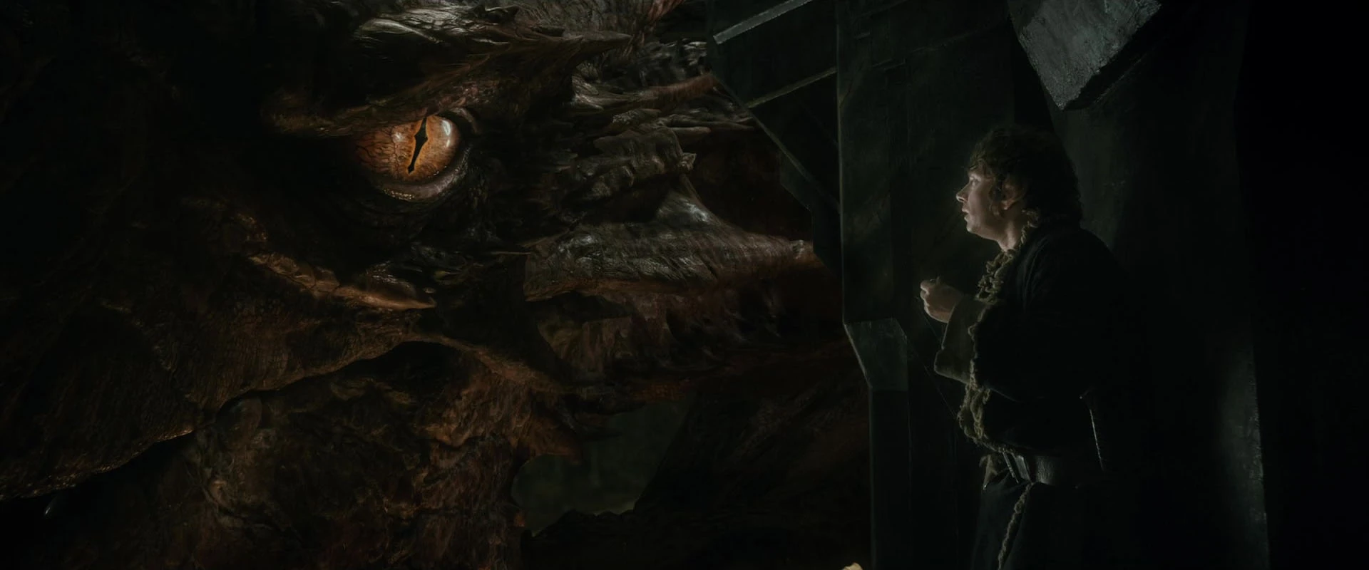Smaug Breathing Fire Movie