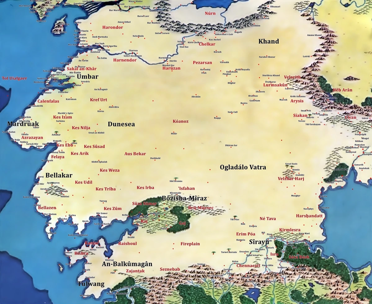 Category:Southern Middle-earth | Middle-earth Expanded Wiki | Fandom