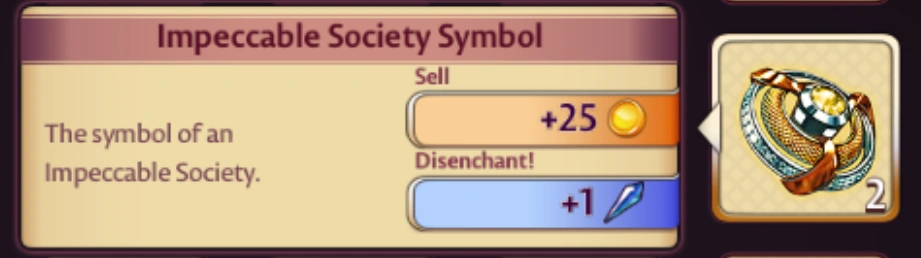 Impeccable Society Symbol | Midnight Castle Wiki | Fandom