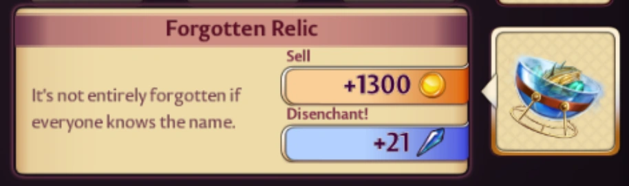 Forgotten Relic | Midnight Castle Wiki | Fandom