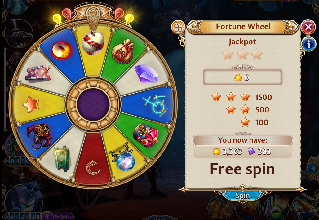 Fortune Wheel | Midnight Castle Wiki | Fandom