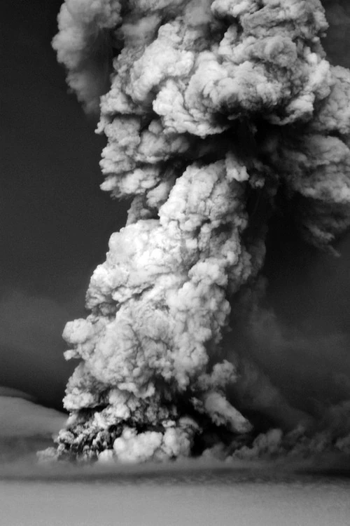 Explosion Black And White