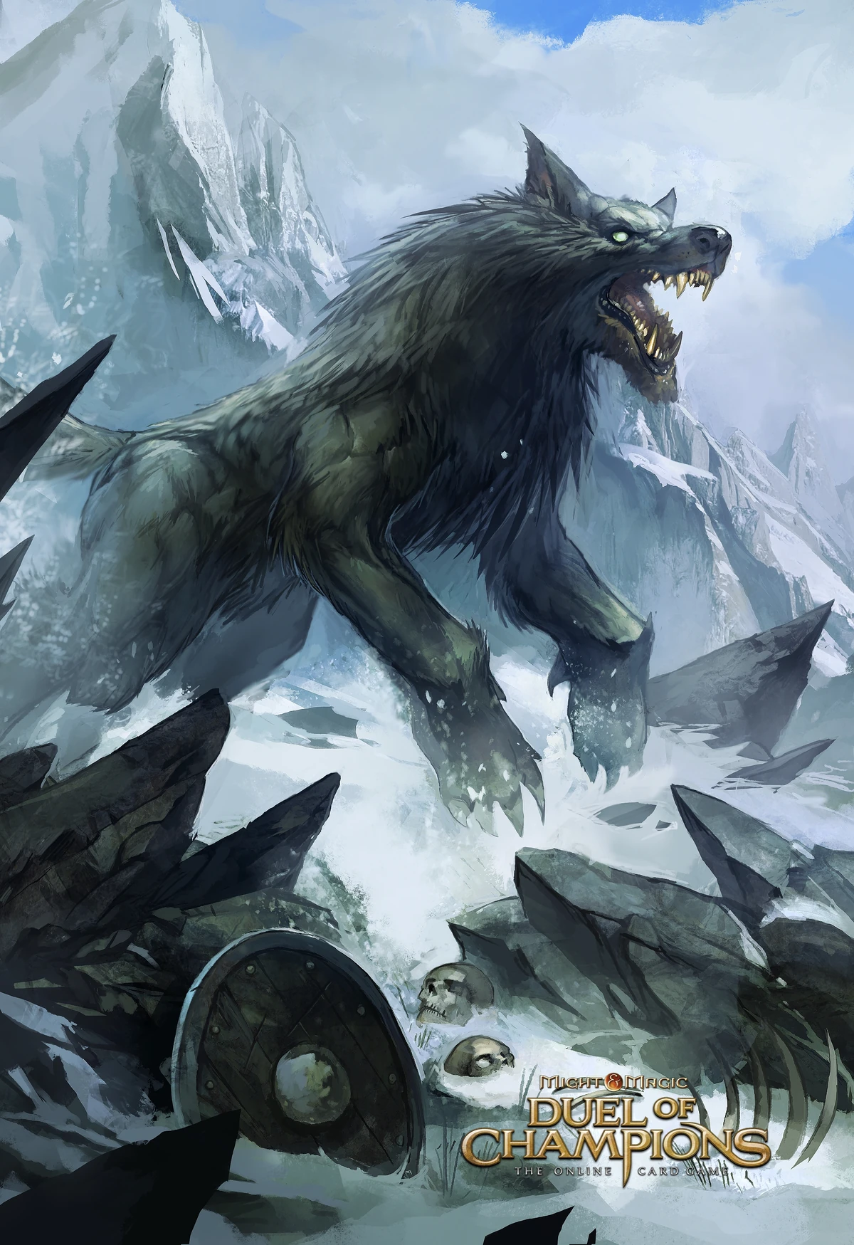 Dire wolf (card) | Might and Magic Wiki | Fandom