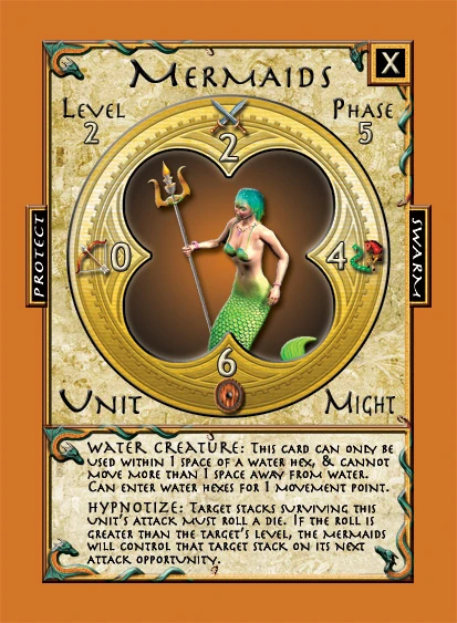 Mermaid (H4) | Might and Magic Wiki | Fandom