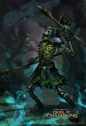Skeleton spearman (card) | Might and Magic Wiki | Fandom