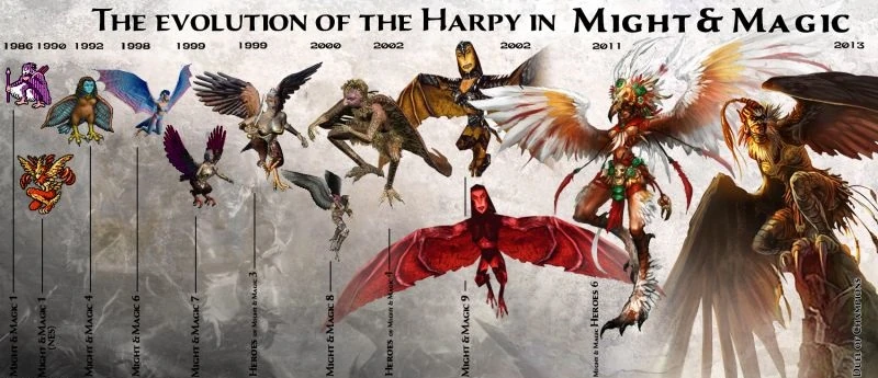 Harpy | Might and Magic Wiki | Fandom