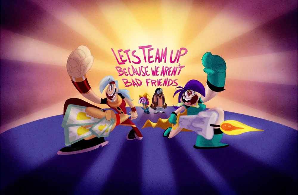 Let's Team Up Because We Aren't Bad Friends | Mighty Magiswords Wiki ...