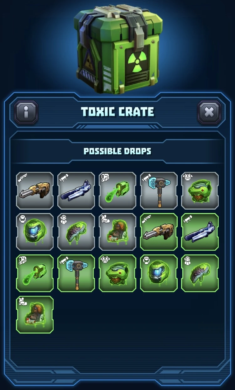 Toxic Crate | Mighty Doom Wiki | Fandom