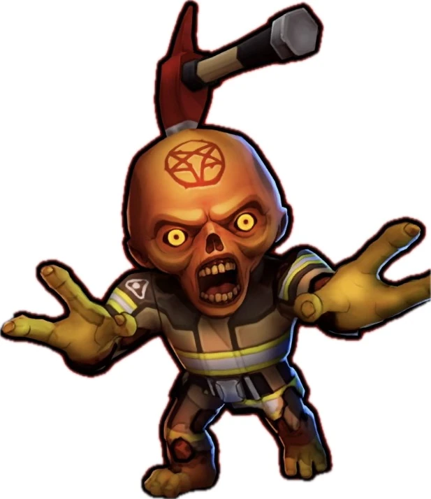 Fire Zombie | Mighty Doom Wiki | Fandom