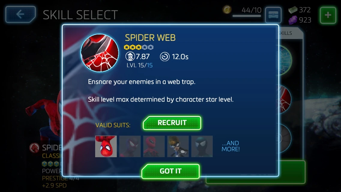 Spider Web | Marvel mighty heroes Wikia | Fandom