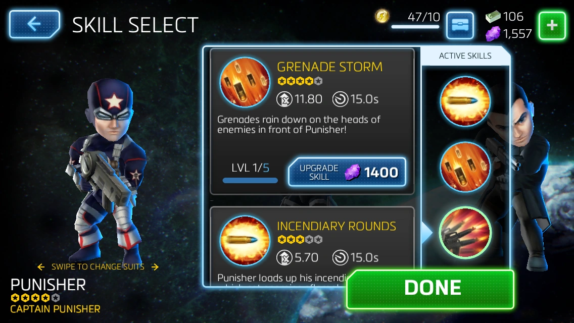 Punisher - Captain Punisher | Marvel mighty heroes Wikia | Fandom