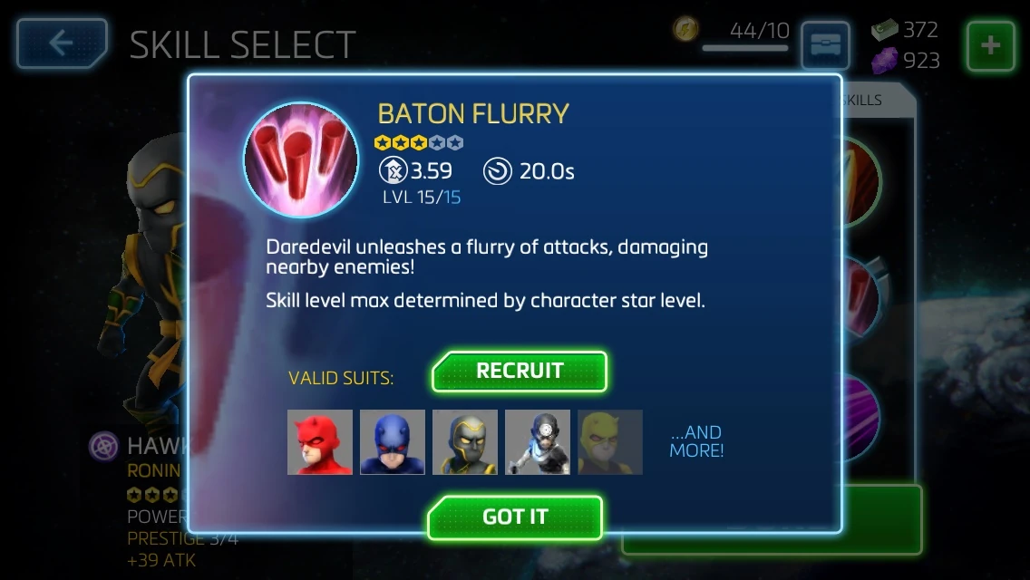 Baton Flurry | Marvel mighty heroes Wikia | Fandom