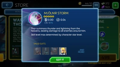 Mjolnir Storm | Marvel mighty heroes Wikia | Fandom