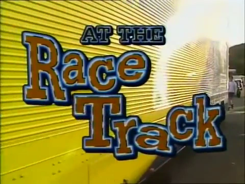 At the Race Track V2 | Mighty Machines Wikia | Fandom