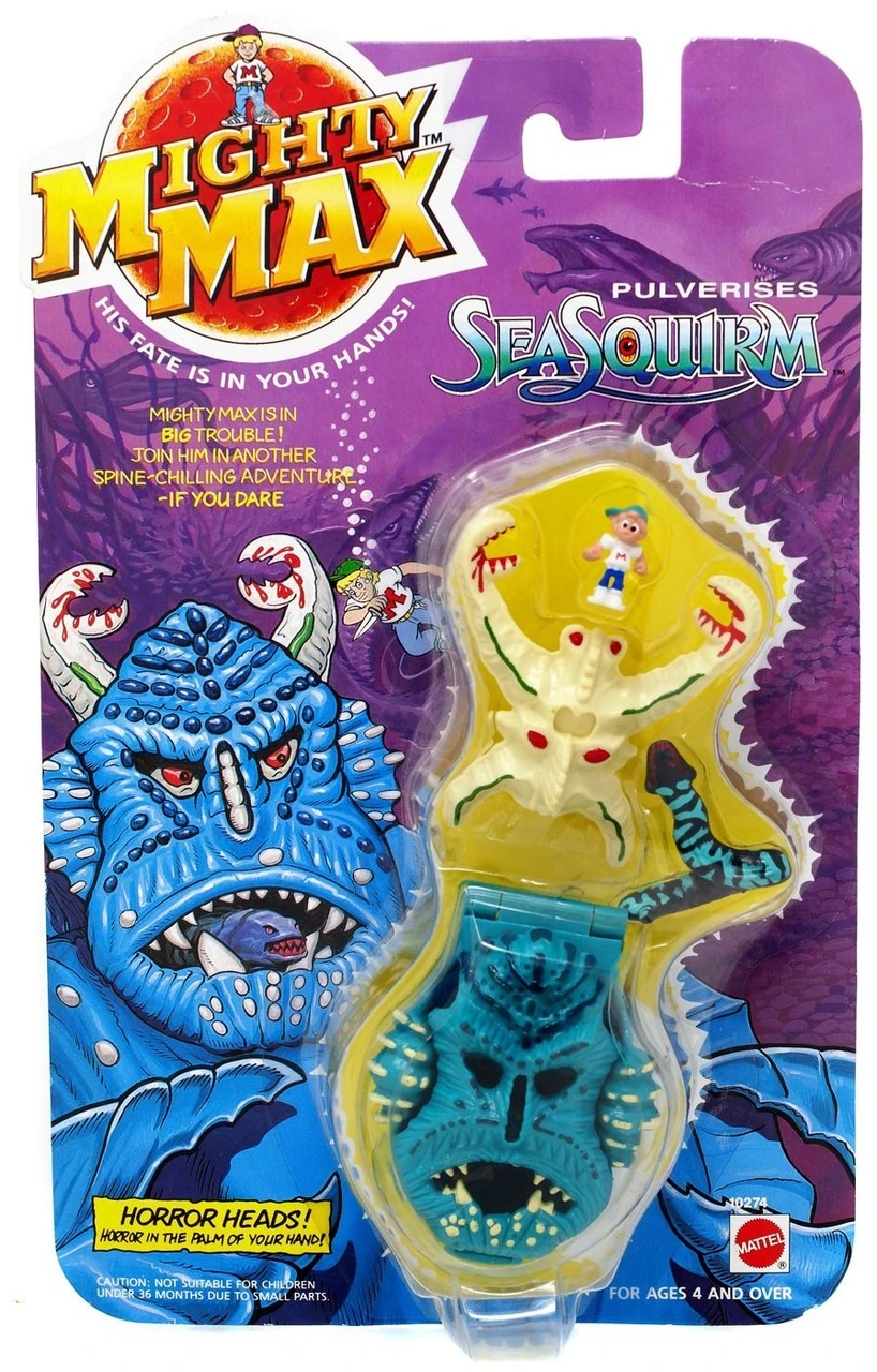 Mighty Max Pulverizes Sea Squirm | Mighty Max Wiki | Fandom