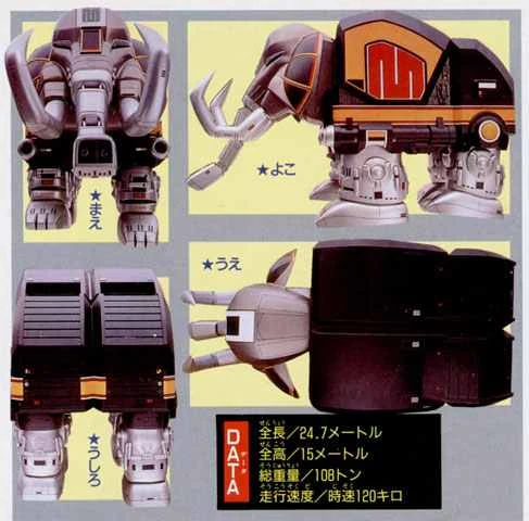 Mastodon Dinozord | Mighty morphin power rangers the official Wiki | Fandom