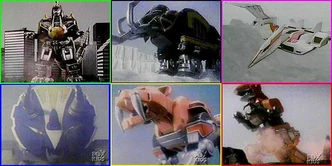 Dinozords | Mighty morphin power rangers the official Wiki | Fandom
