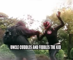 Uncle Kuddles and Fiddles the Kid (episode) | Mighty Moshin Emo Rangers ...