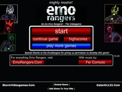 Mighty Moshin' Emo Rangers: The Video Game | Mighty Moshin Emo Rangers ...