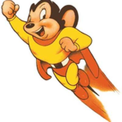 Mighty Mouse Cartoon Clipart