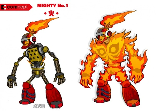 Pyrogen | Wiki Mighty No. 9 | Fandom