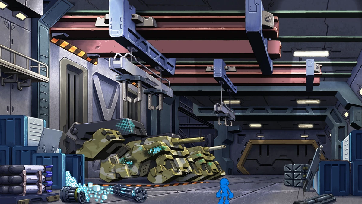 Military Base | Mighty No. 9 Wiki | Fandom