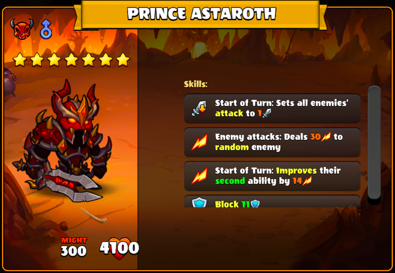 Prince Astaroth Mighty Party Wiki Fandom