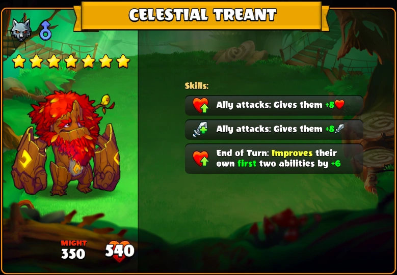 Celestial Treant | Mighty Party Wiki | Fandom