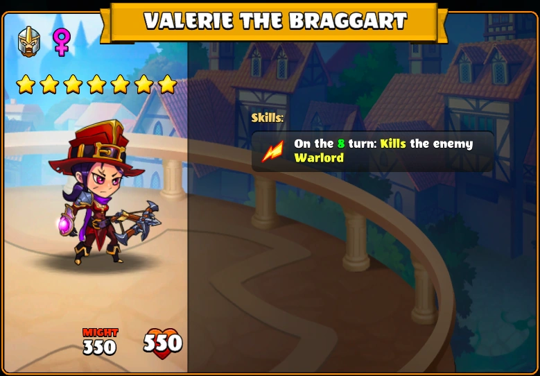 Valerie the Braggart | Mighty Party Wiki | Fandom