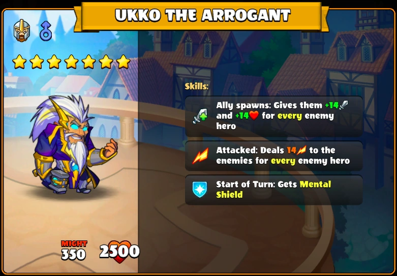 Ukko the Arrogant | Mighty Party Wiki | Fandom