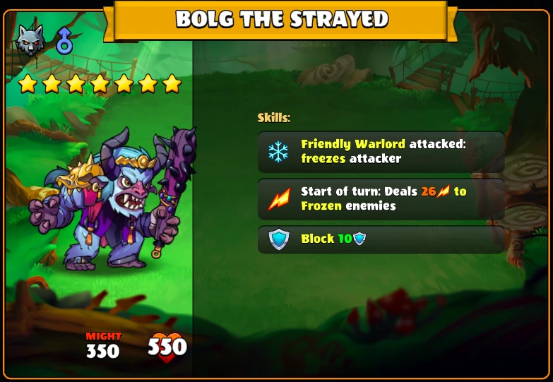 Bolg the Strayed | Mighty Party Wiki | Fandom