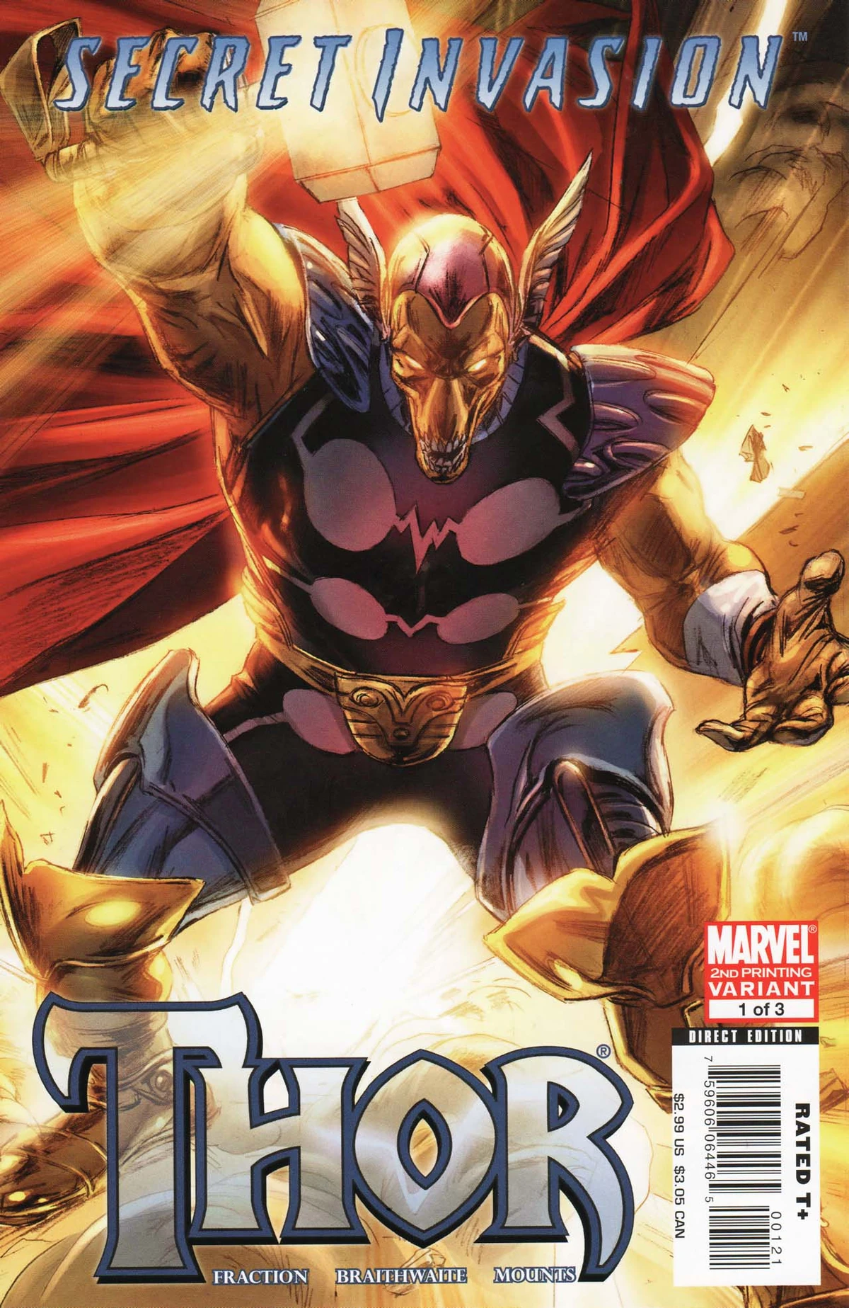 Secret Invasion: Thor Vol 1 1 | The Mighty Thor | Fandom