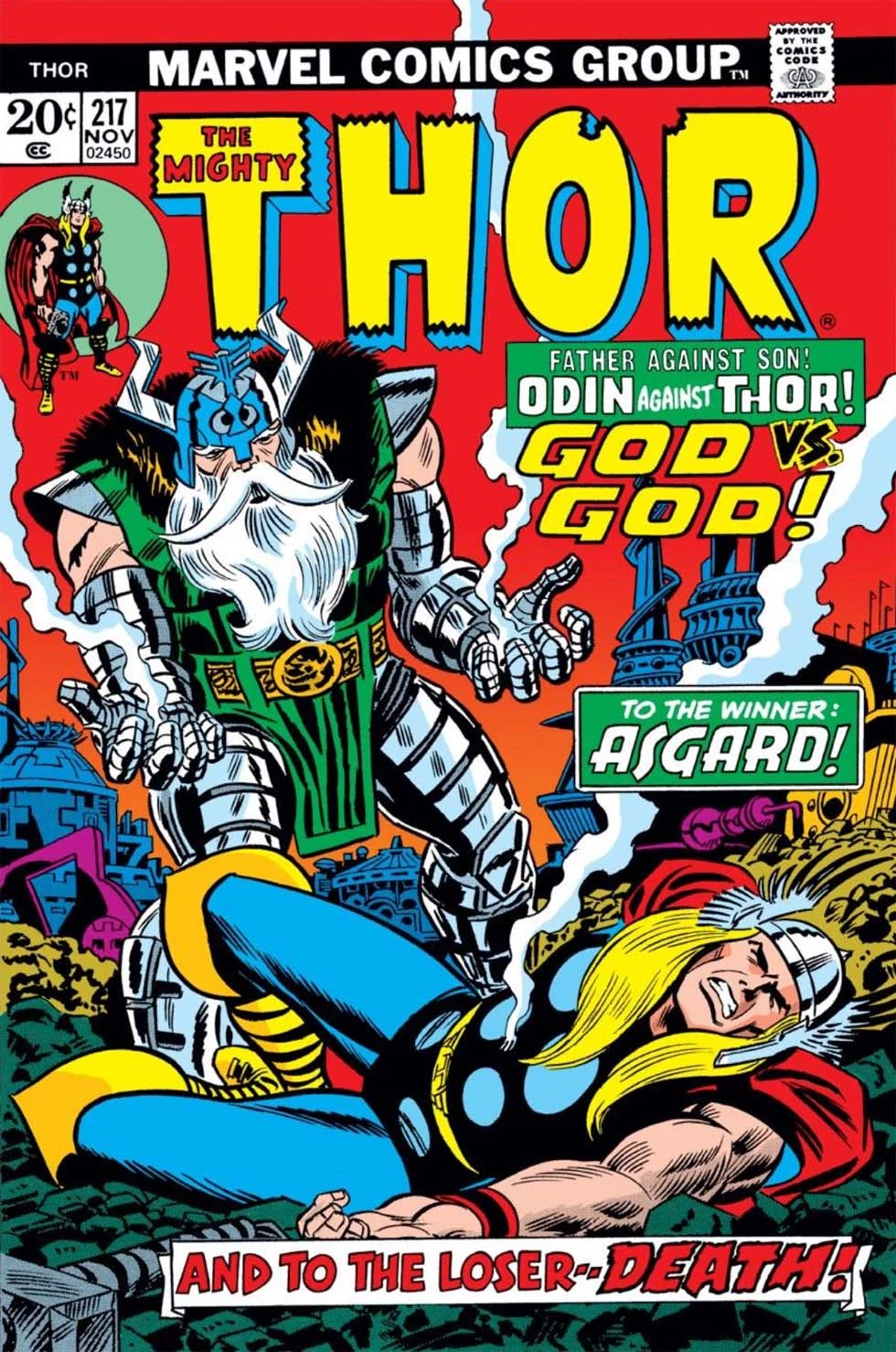 Thor Vol 1 217 | The Mighty Thor | Fandom