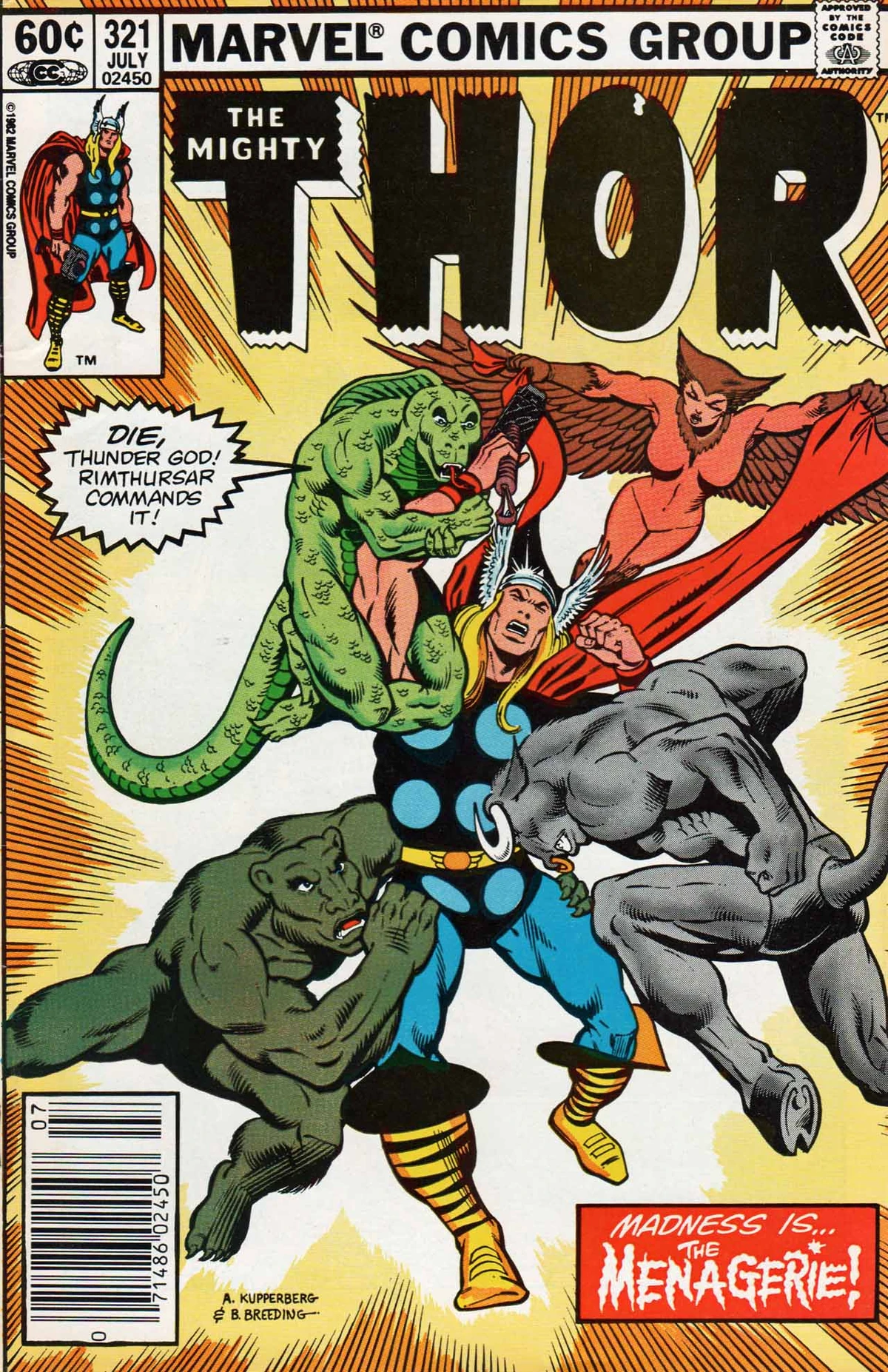 Thor Vol 1 321 | The Mighty Thor | Fandom