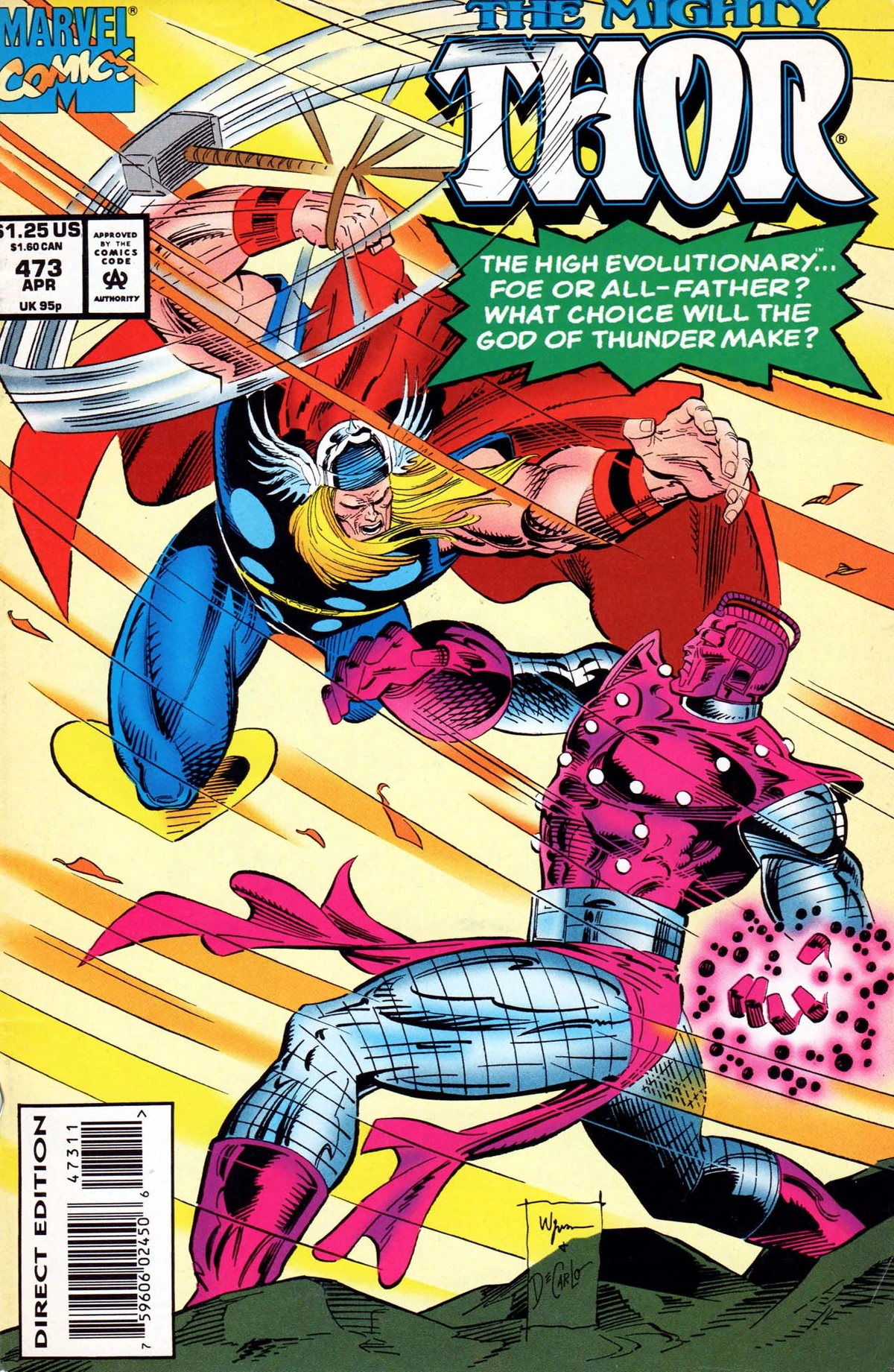Thor Vol 1 473 | The Mighty Thor | Fandom
