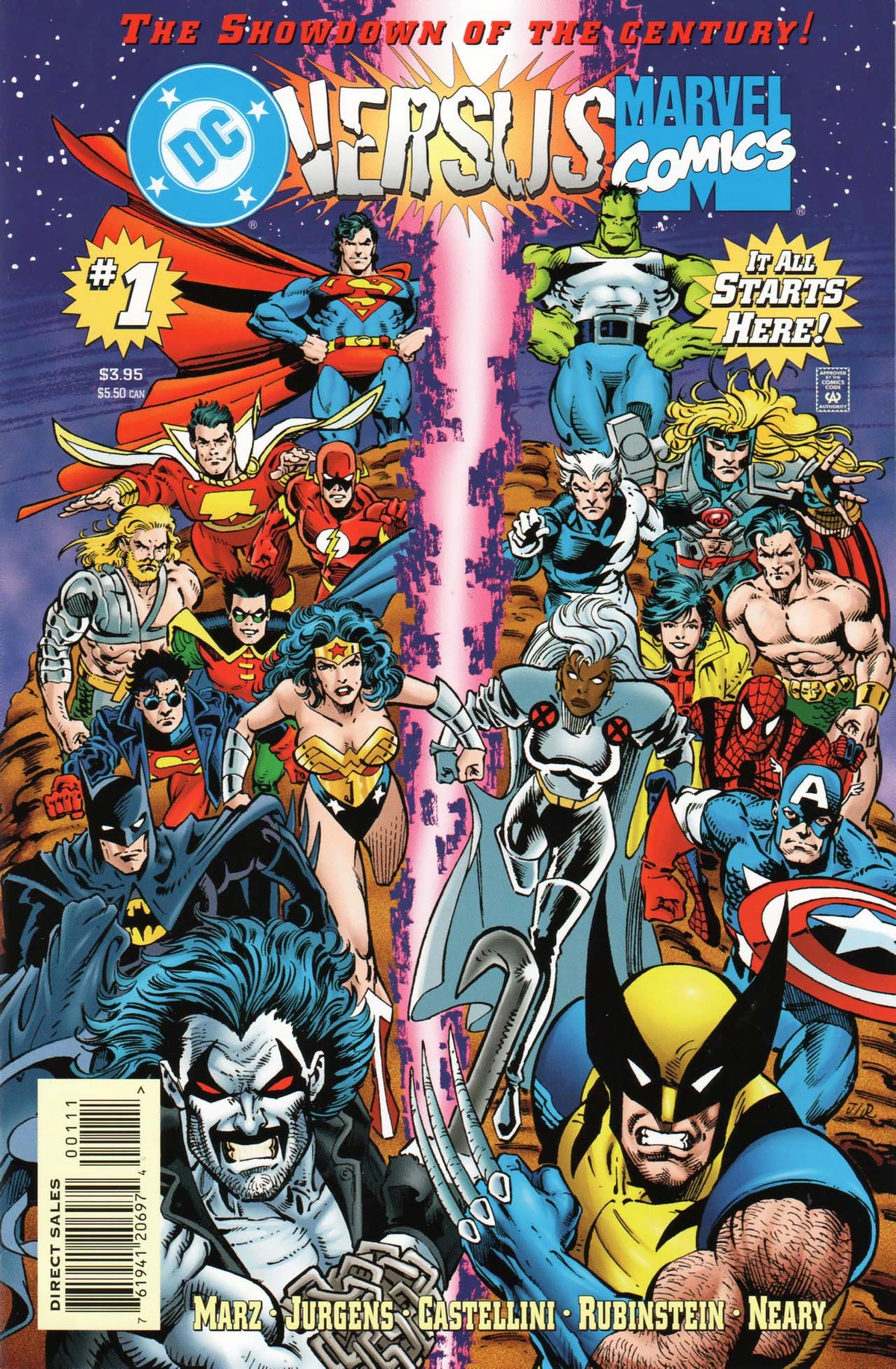 Marvel vs. DC Vol 1 (1996) | The Mighty Thor | Fandom