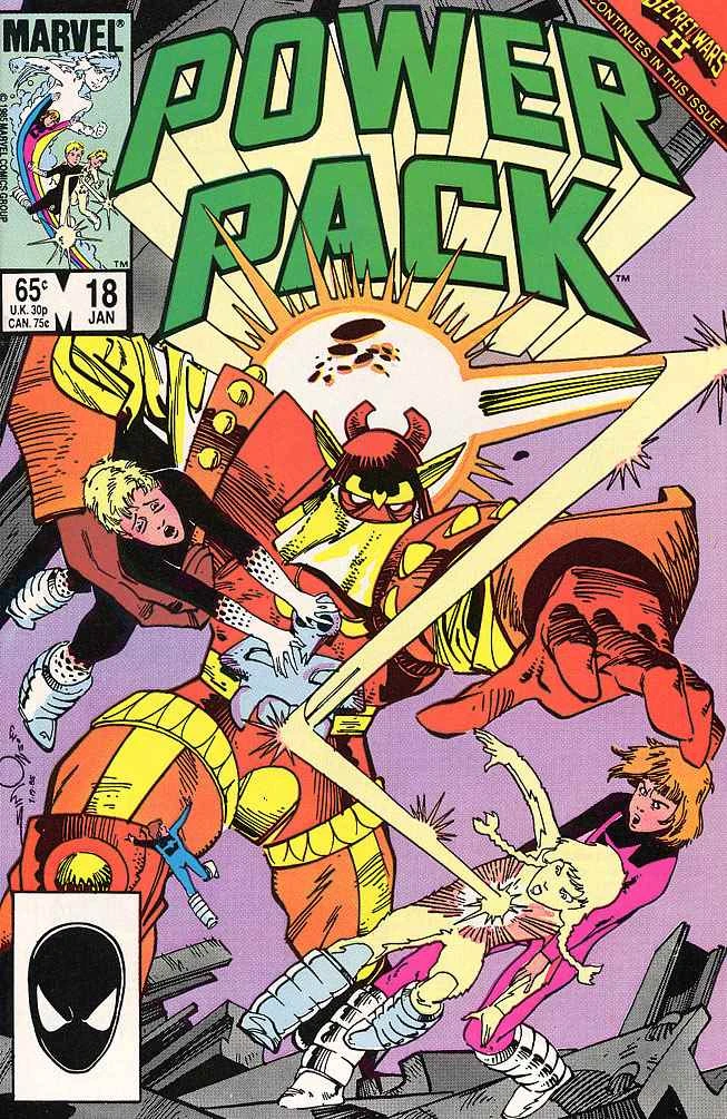 Power Pack Vol 1 18 | The Mighty Thor | Fandom