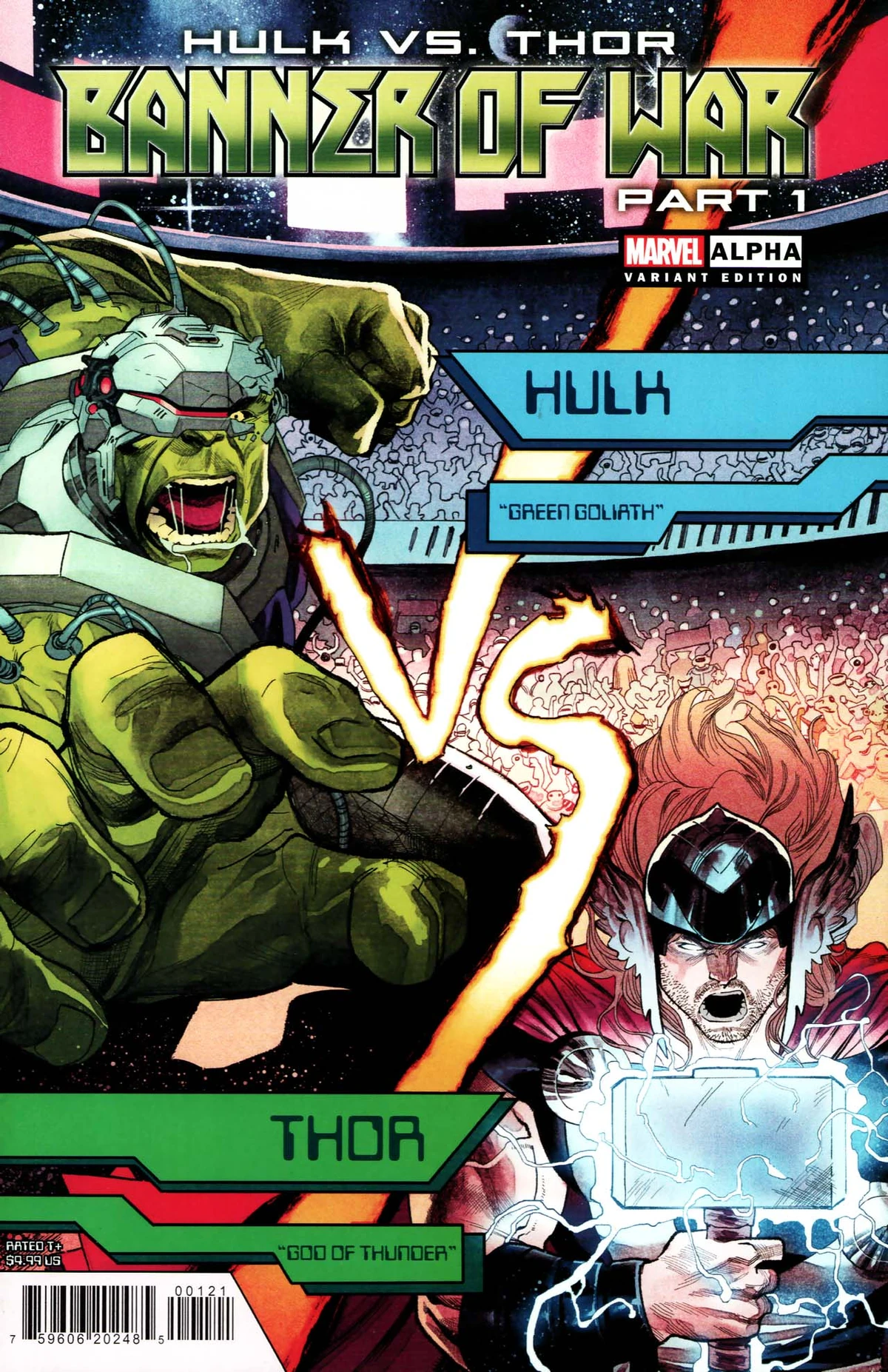 Hulk vs. Thor: Banner of War Alpha Vol 1 1 | The Mighty Thor | Fandom