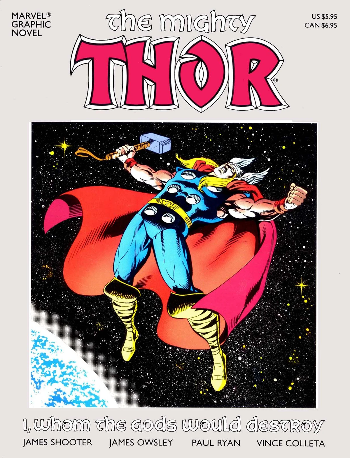 Marvel Graphic Novel Vol 1 33 | The Mighty Thor | Fandom