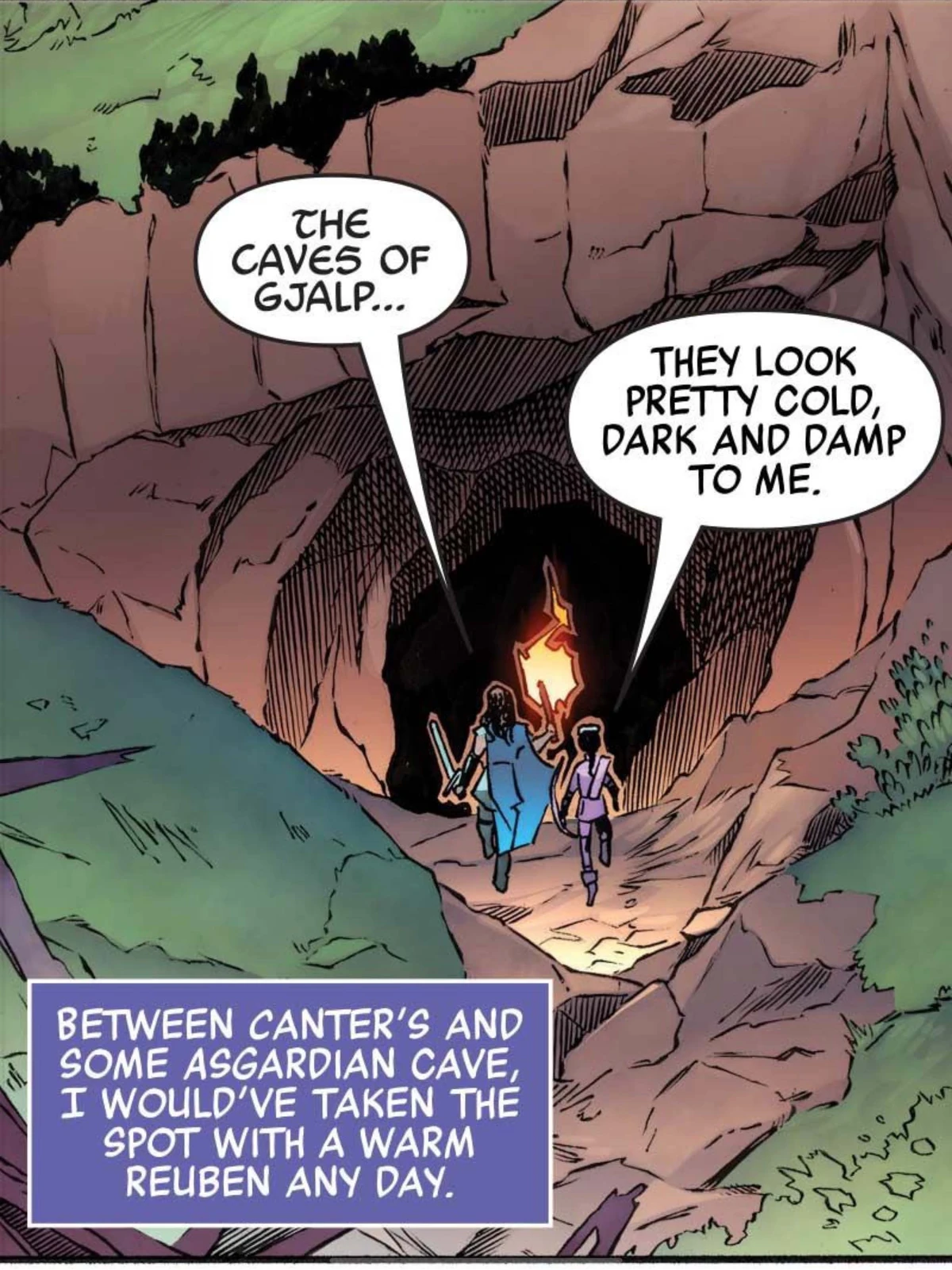Caves of Gjalp | The Mighty Thor | Fandom