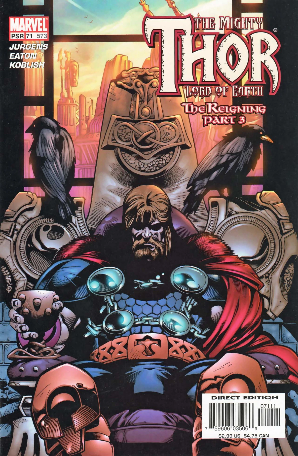 Thor Vol 2 71 | The Mighty Thor | Fandom