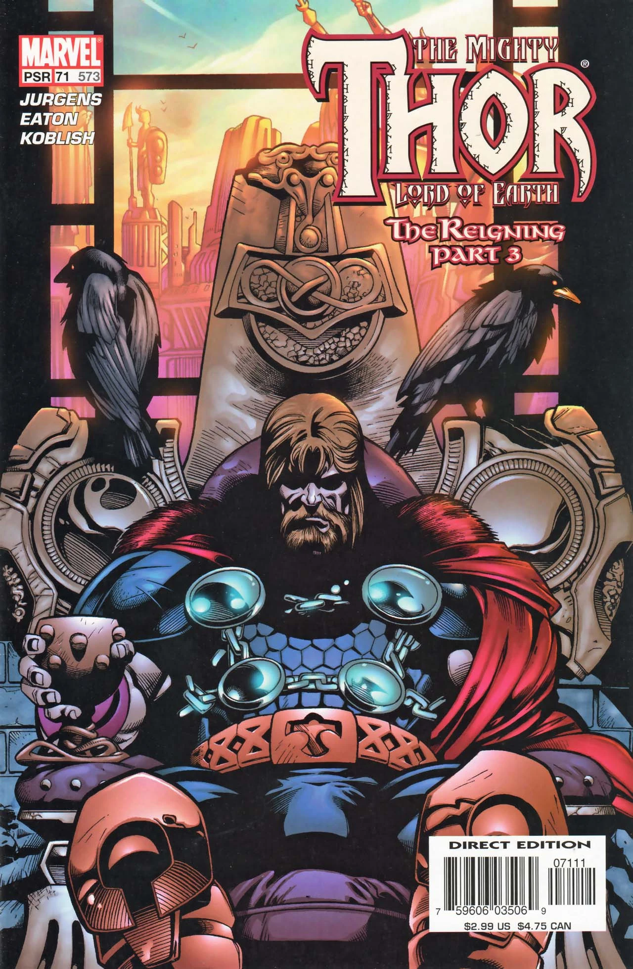 Thor Vol 2 71 | The Mighty Thor | Fandom
