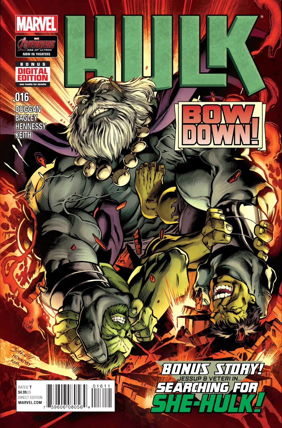 Hulk Vol 4 16 | The Mighty Thor | Fandom