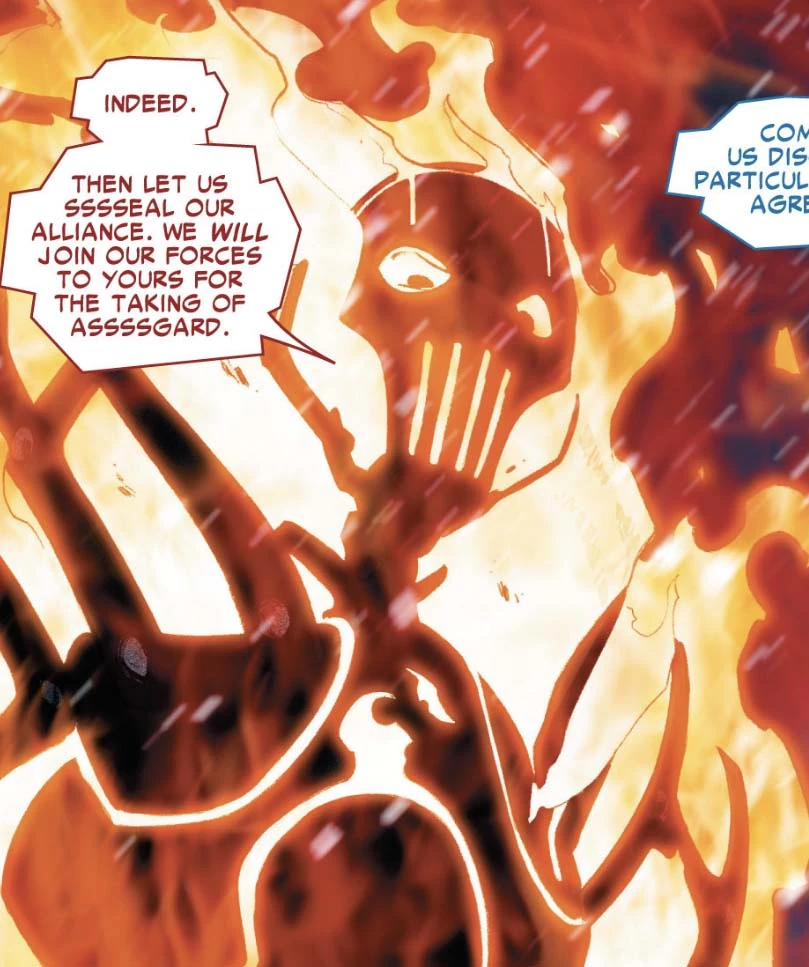Fire King (Earth-TRN563) | The Mighty Thor | Fandom