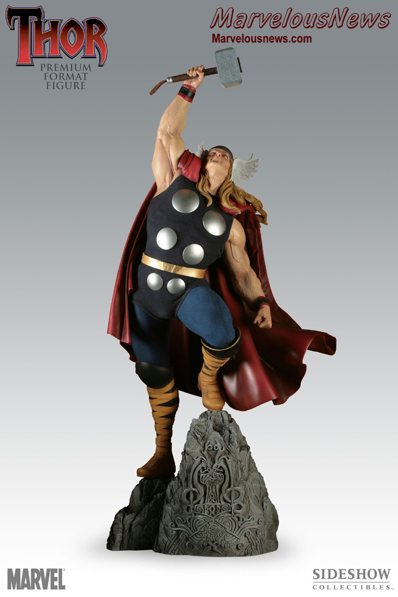 Thor Sideshow Premium Format Statue | The Mighty Thor | Fandom