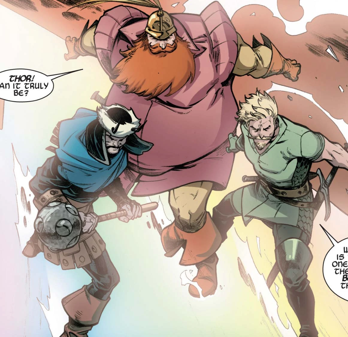 Warriors Three (Earth-TRN563)/Gallery | The Mighty Thor | Fandom