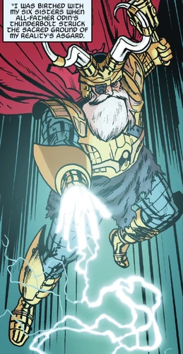 Odin Borson (Earth-22681) | The Mighty Thor | Fandom