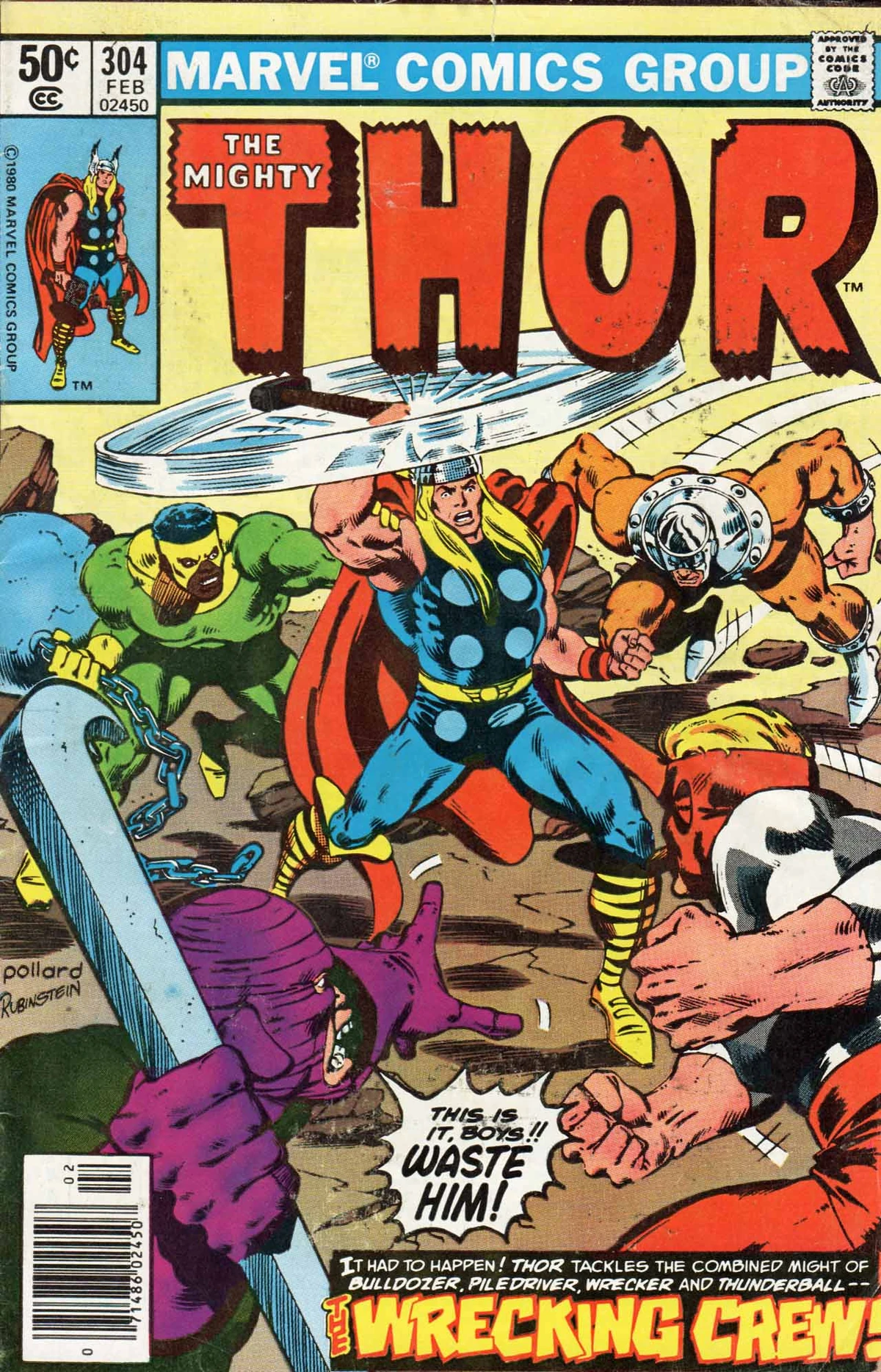 Thor Vol 1 304 | The Mighty Thor | Fandom