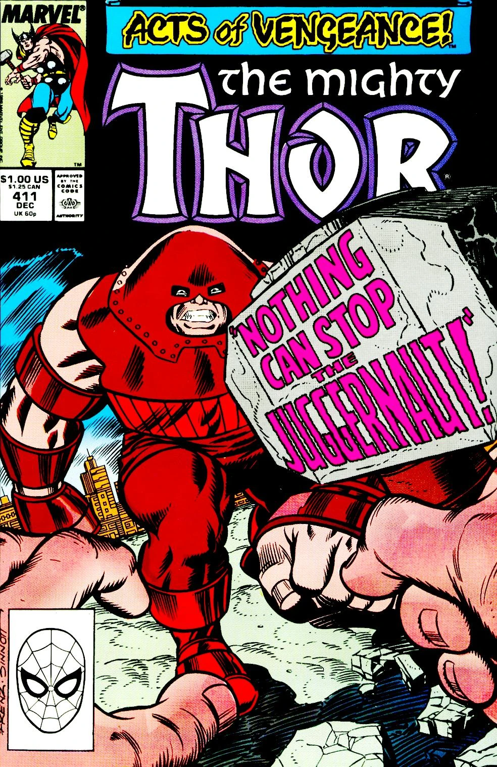 Thor Vol 1 411 | The Mighty Thor | Fandom